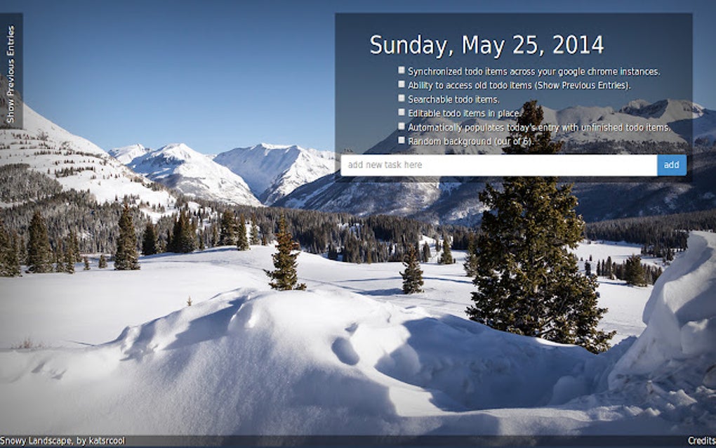 Tabula (New Tab To-do List) for Google Chrome - Extension Download