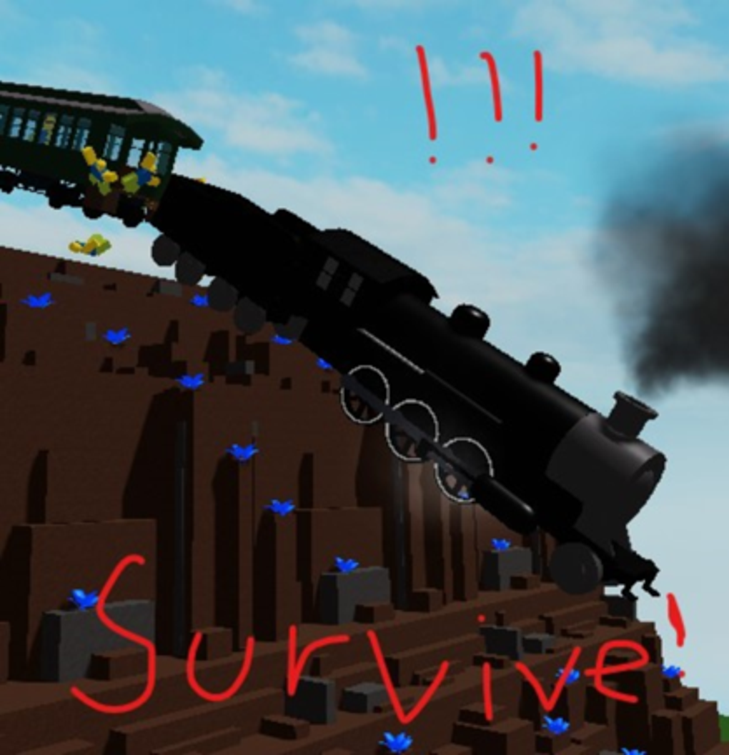 Survive A Train Crash Down A Highest Cliff for ROBLOX - Game Download