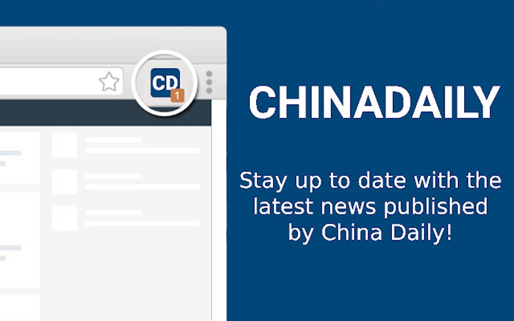 China Daily News for Google Chrome - Extension Download