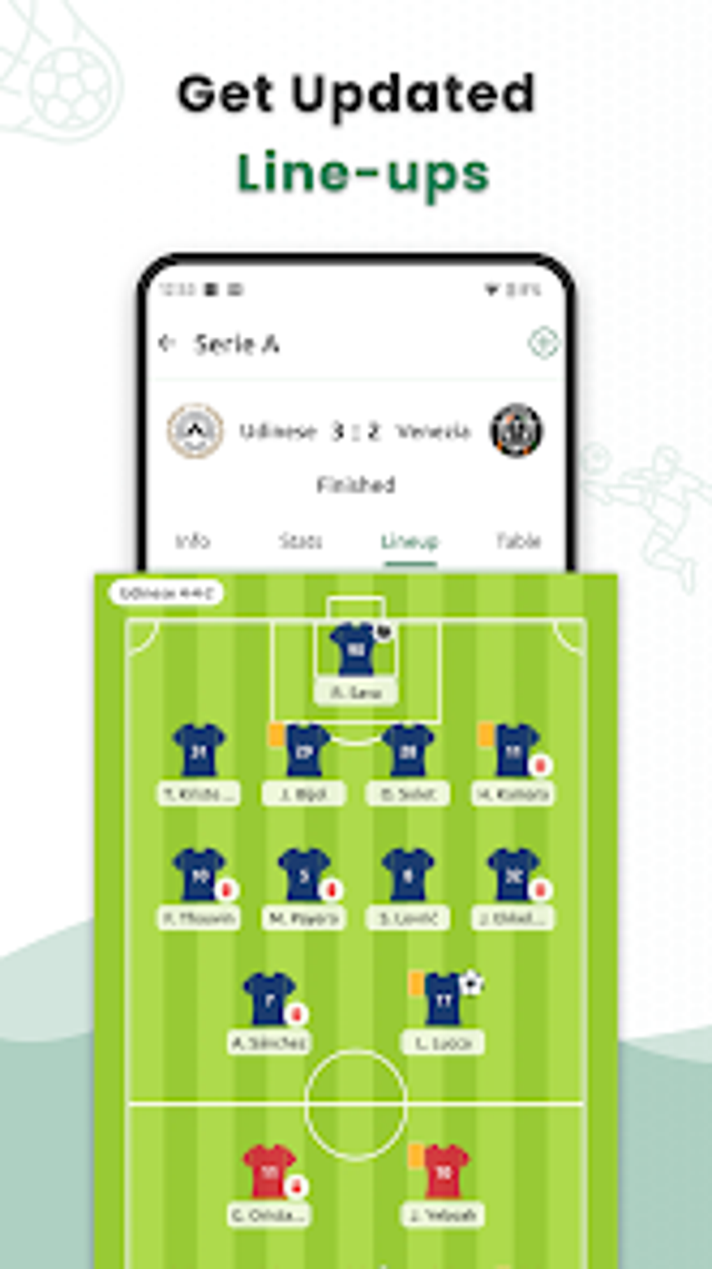 Android 용 Live Football: Scores Stats - 다운로드