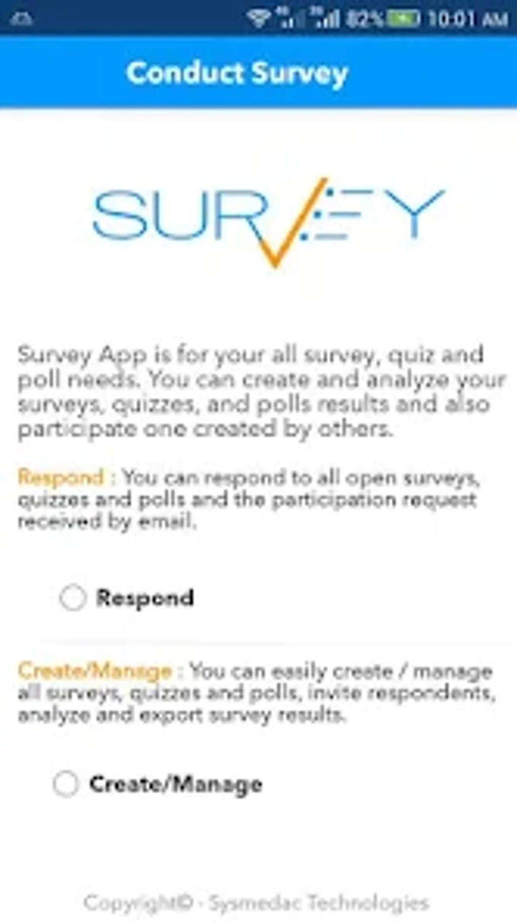 Android için Survey App - İndir