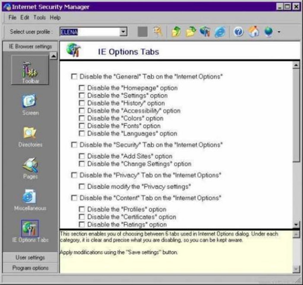 Internet Security Manager - Descargar