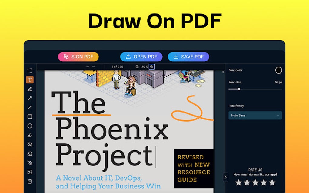 Draw on PDF สำหรับ Google Chrome - ส่วนขยาย ดาวน์โหลด