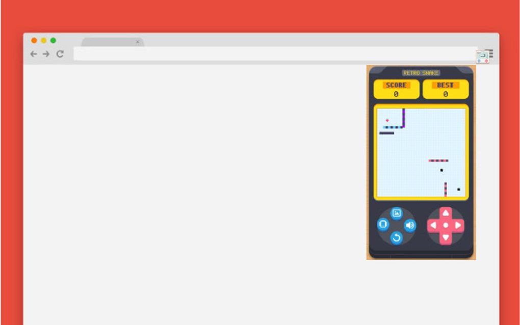 Retro Snake para Google Chrome - Extensión Descargar