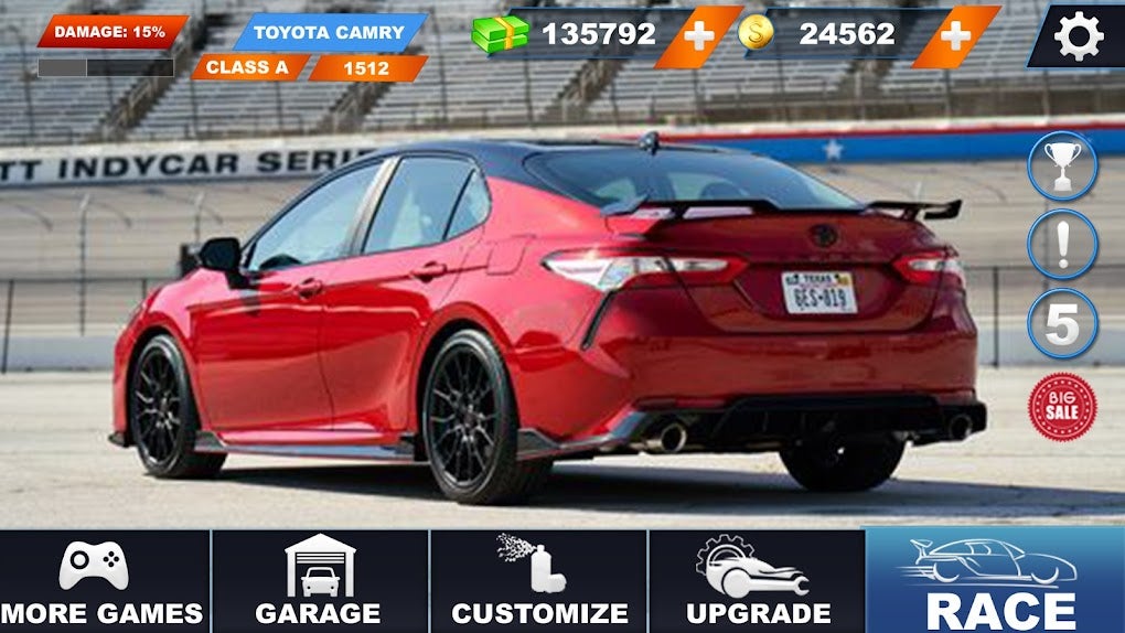 Camry Car Driving Simulator for Android - Download