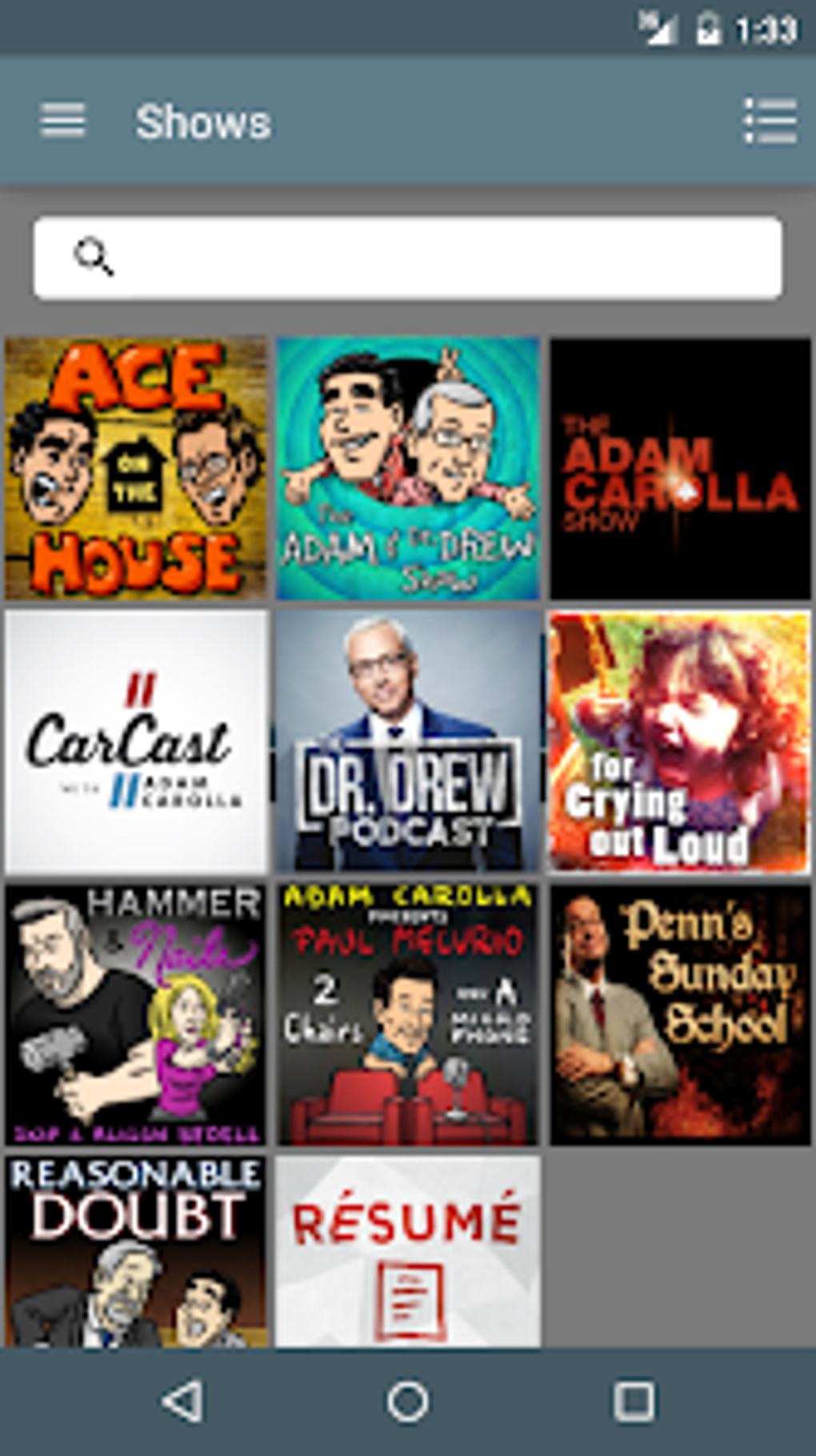 The Adam Carolla Show for Android - Download