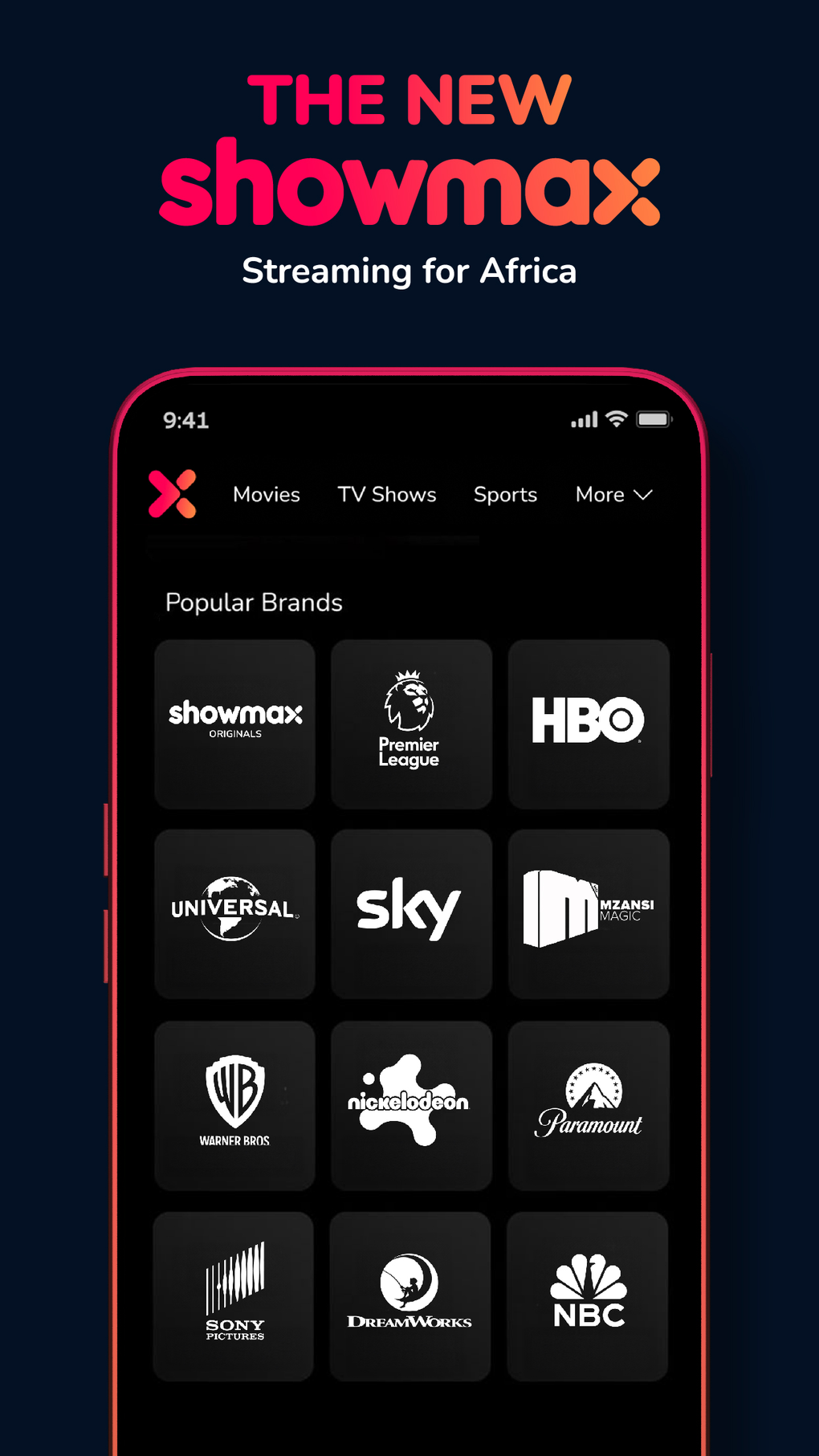 Showmax para iPhone - Descargar