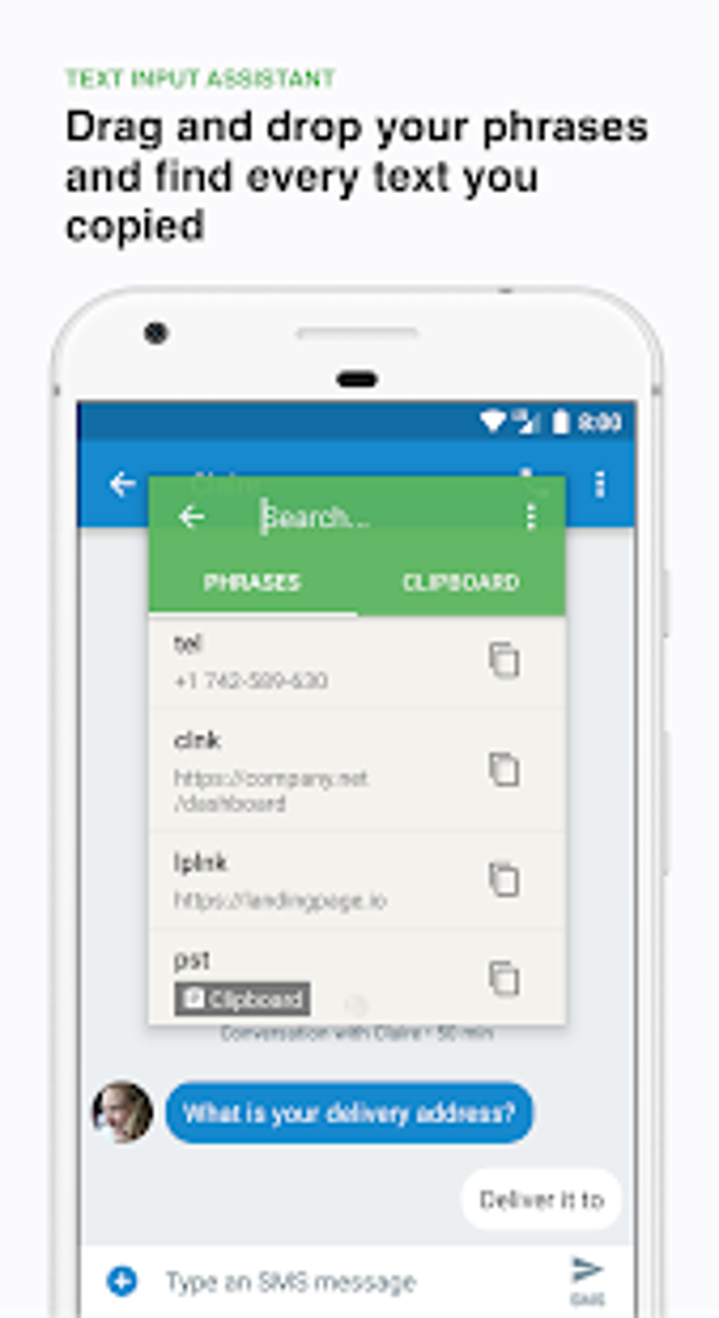Texpand Abbreviation expansion typing aid APK for Android - Download