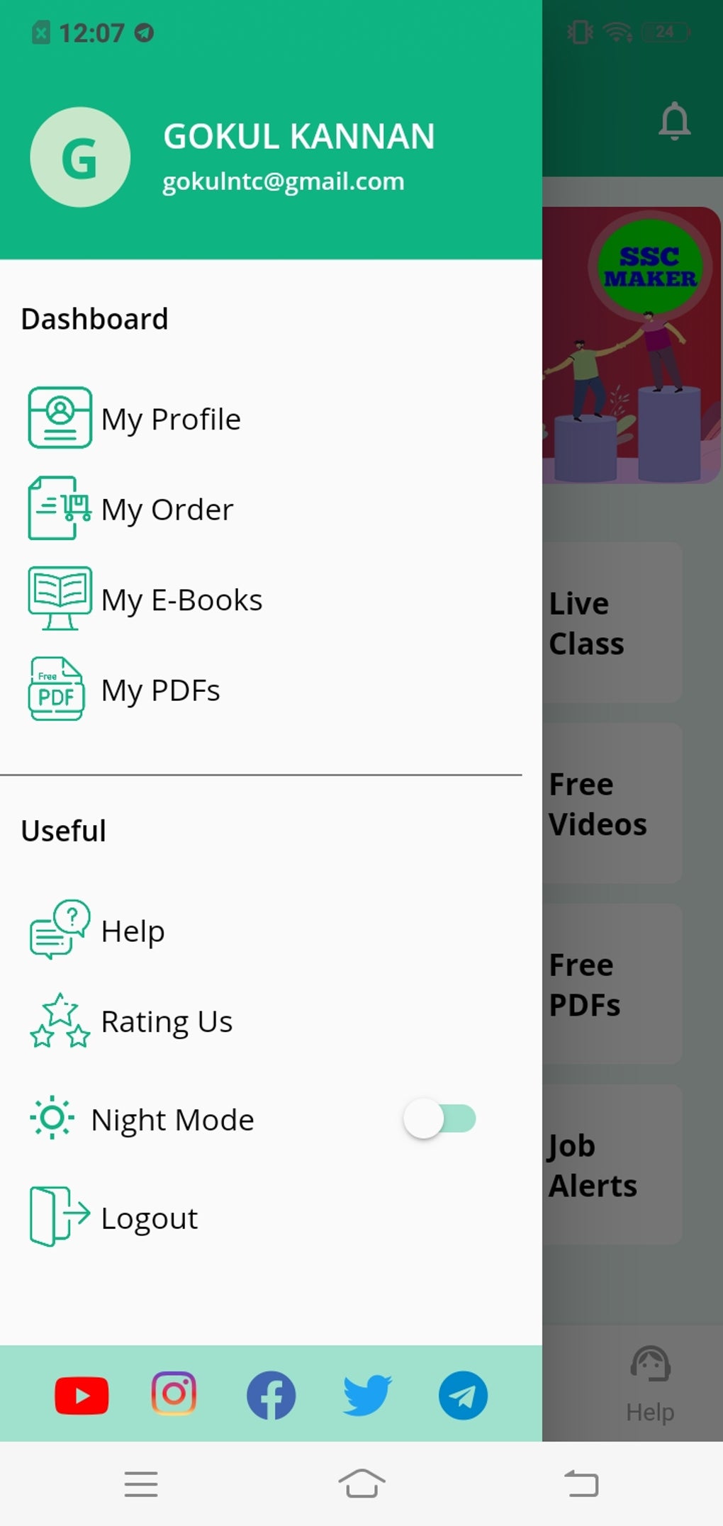 SSC MAKER Exam Preparation app for Android - Download