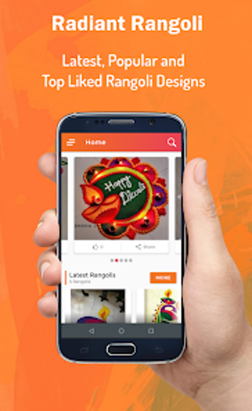 Radiant Rangoli - 1000 Design for Android - Download