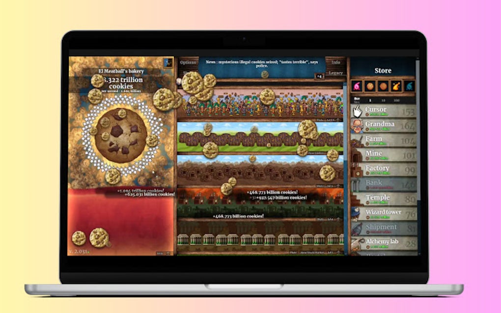 Cookie Clicker - Free Game per Google Chrome - Estensione Download