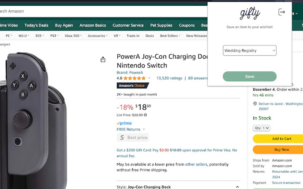 gifty para Google Chrome - Extensión Descargar
