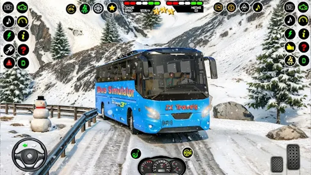 Bus Driving Games -Snow Bus 3D for Android - Download