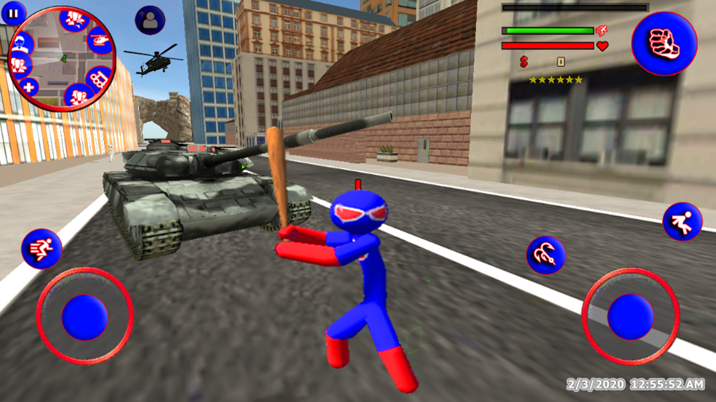 Superhero Stickman Rope hero Gangster Mafia APK for Android - Download