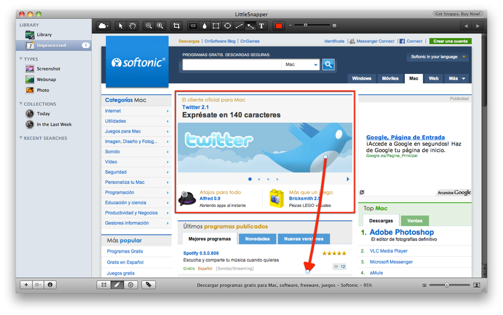 LittleSnapper para Mac - Descargar