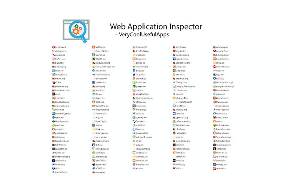 Web Application Inspector Google Chrome 용 - 확장 프로그램 다운로드