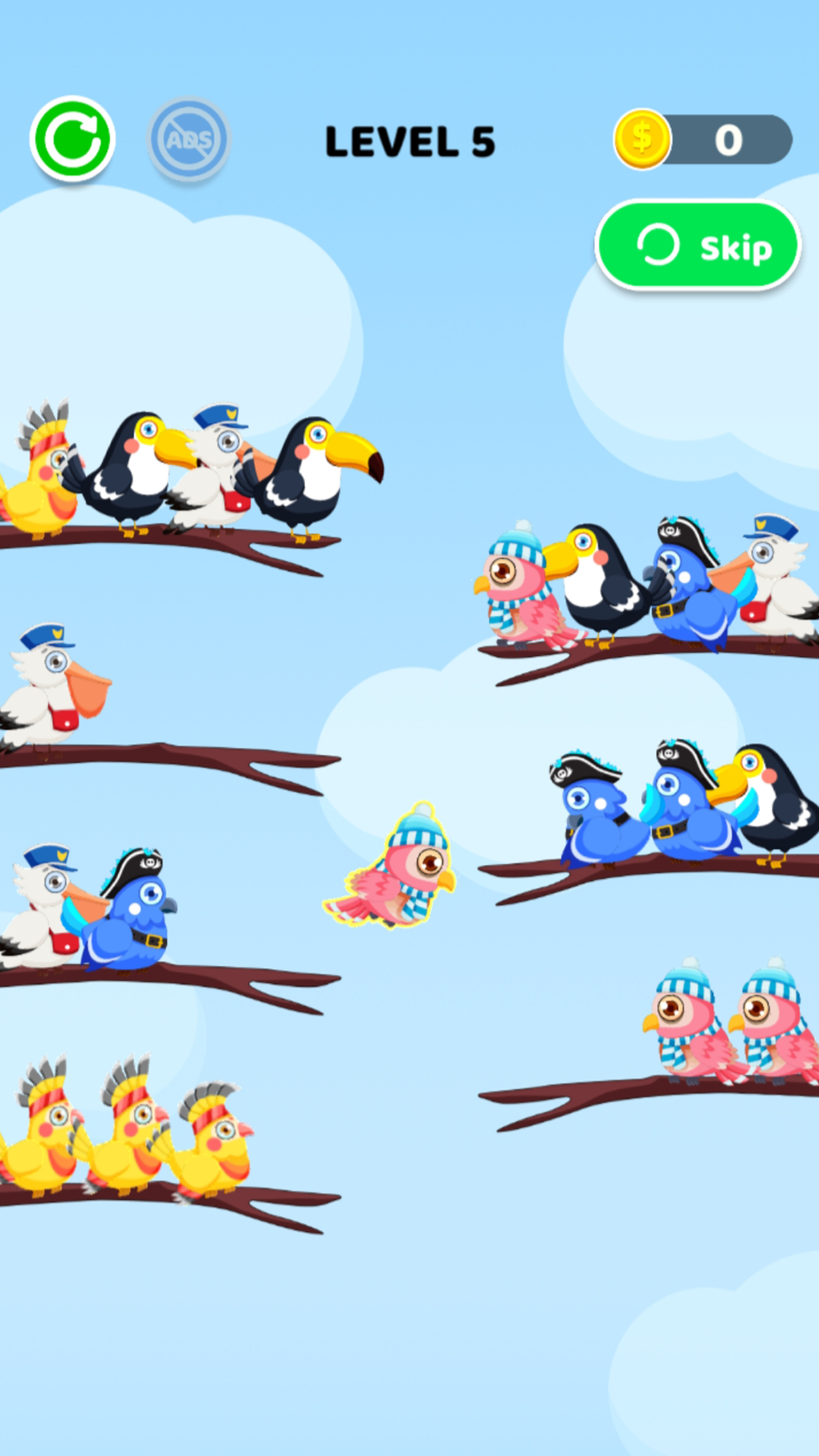 Color Bird Sort - Puzzle Game for iPhone - Download