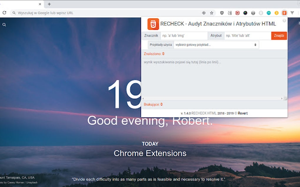 RECHECK - Audit HTML Tags and Attributes para Google Chrome - Extensión ...