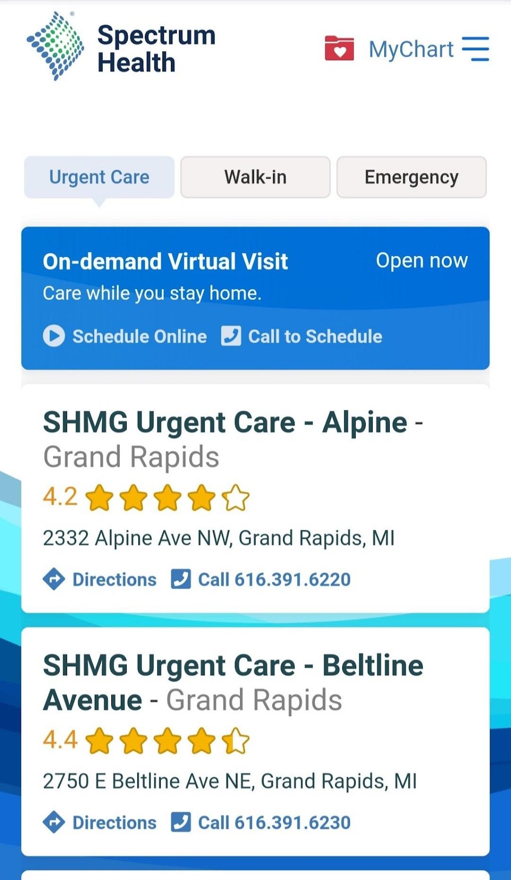 Spectrum Health App for Android - Download