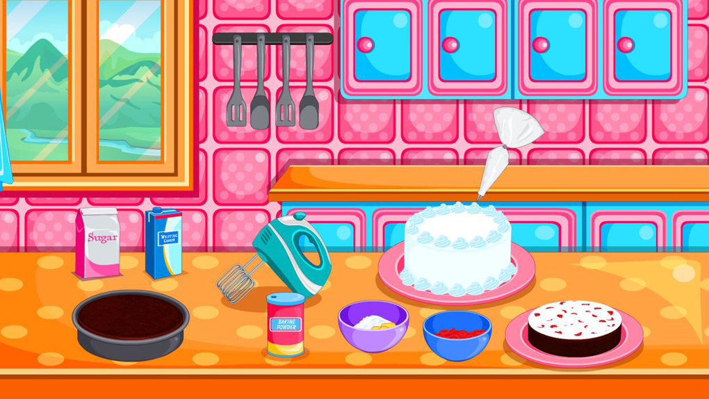 Baking black forest cake games for iPhone - Download
