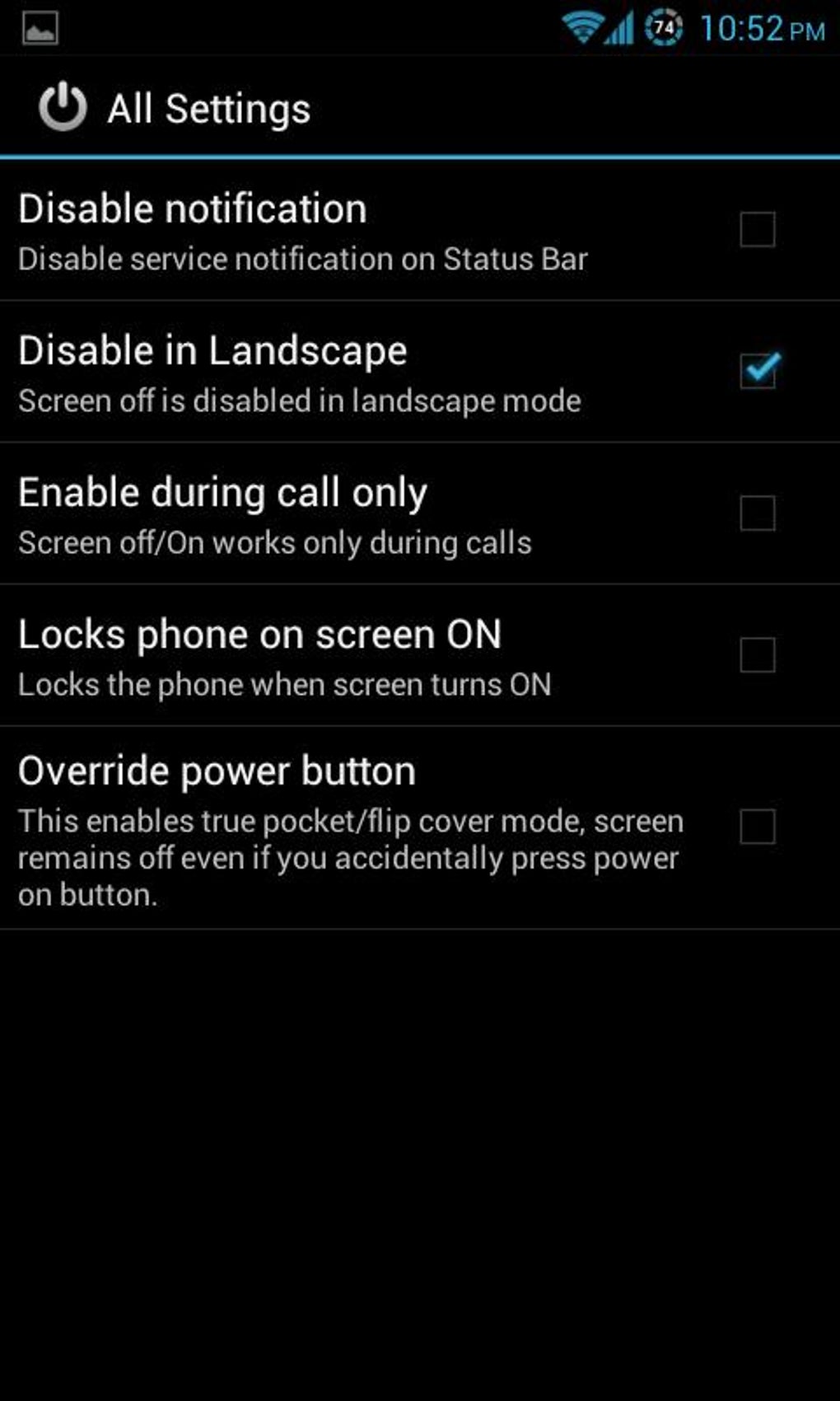 Proximity Screen Off Lite APK para Android - Descargar