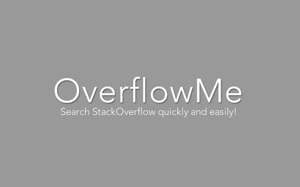 OverflowMe for Google Chrome - Extension Download OverflowMe for Google Chrome - Extension Download