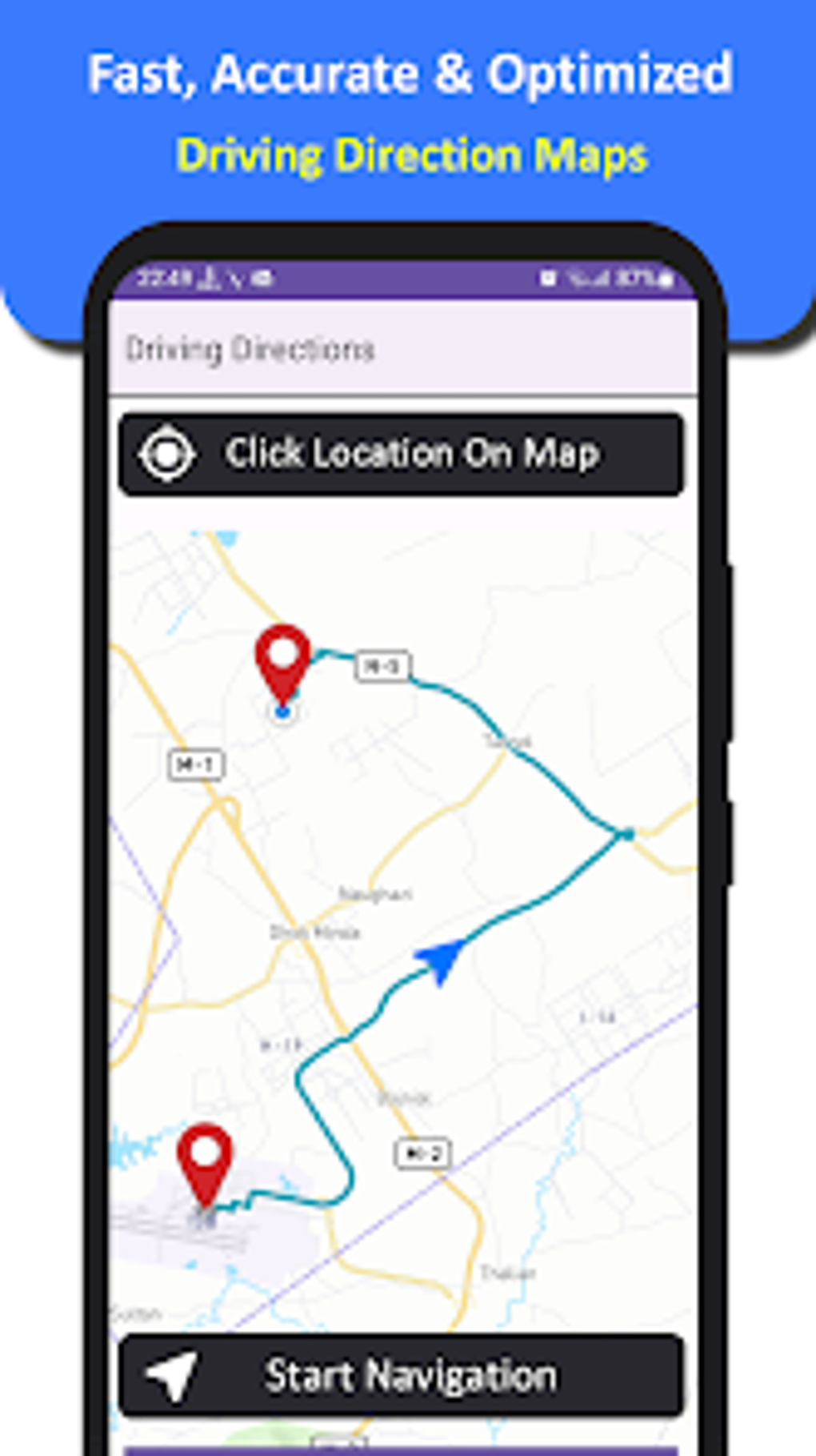 GPS navigation maps route für Android - Download