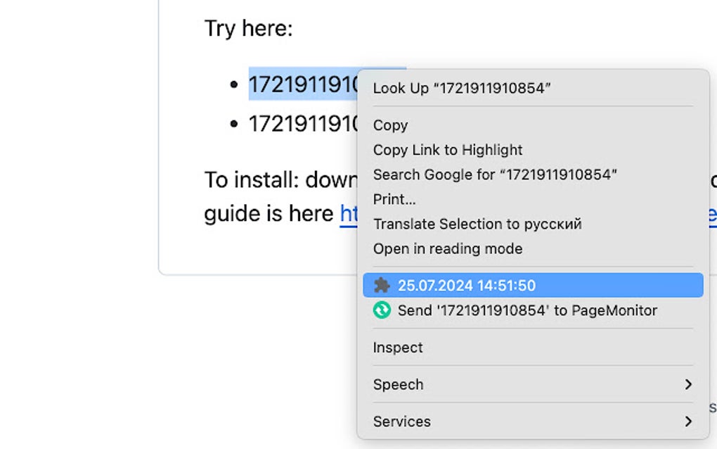 Timestamp Converter for Google Chrome - Extension Download