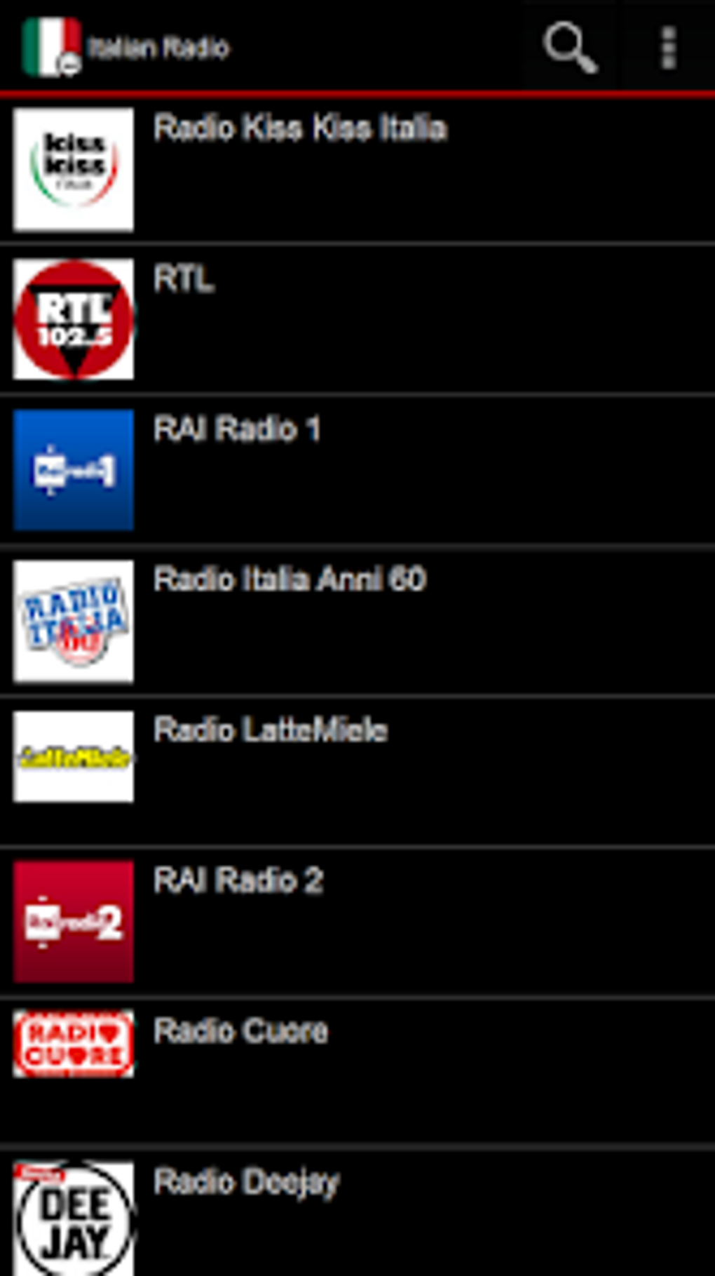 Italian Radio para Android - Descargar