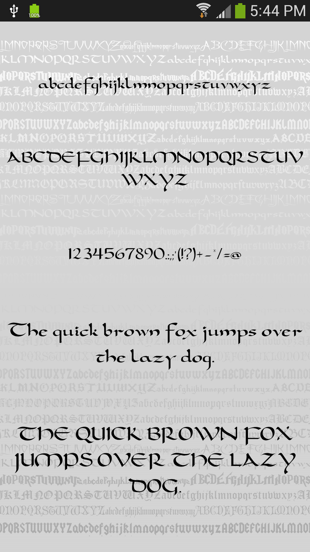 Gothic Fonts for FlipFont APK for Android - Download