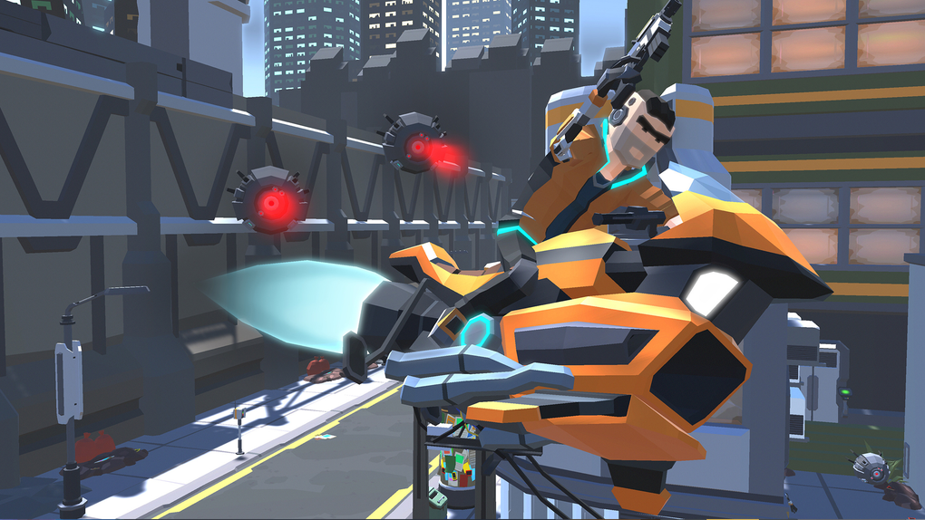 Cyber Gangster Polygon for iPhone - Download