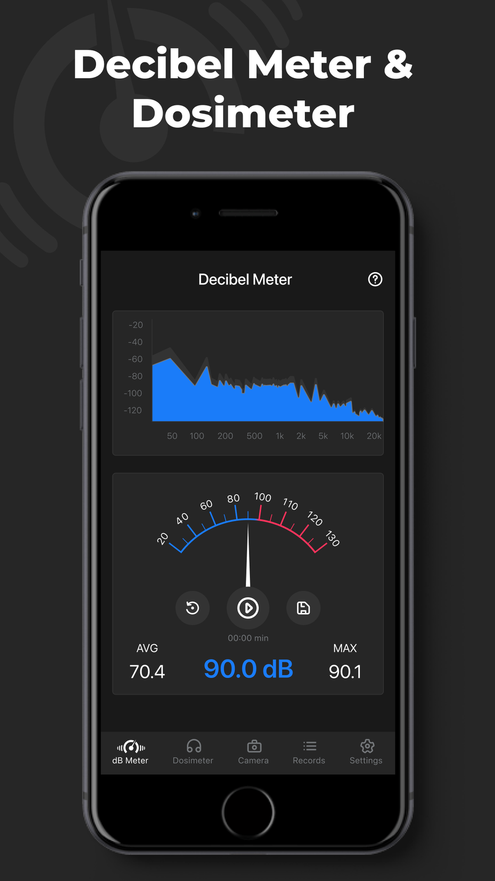 Decibel dB Sound Level Meter für iPhone - Download