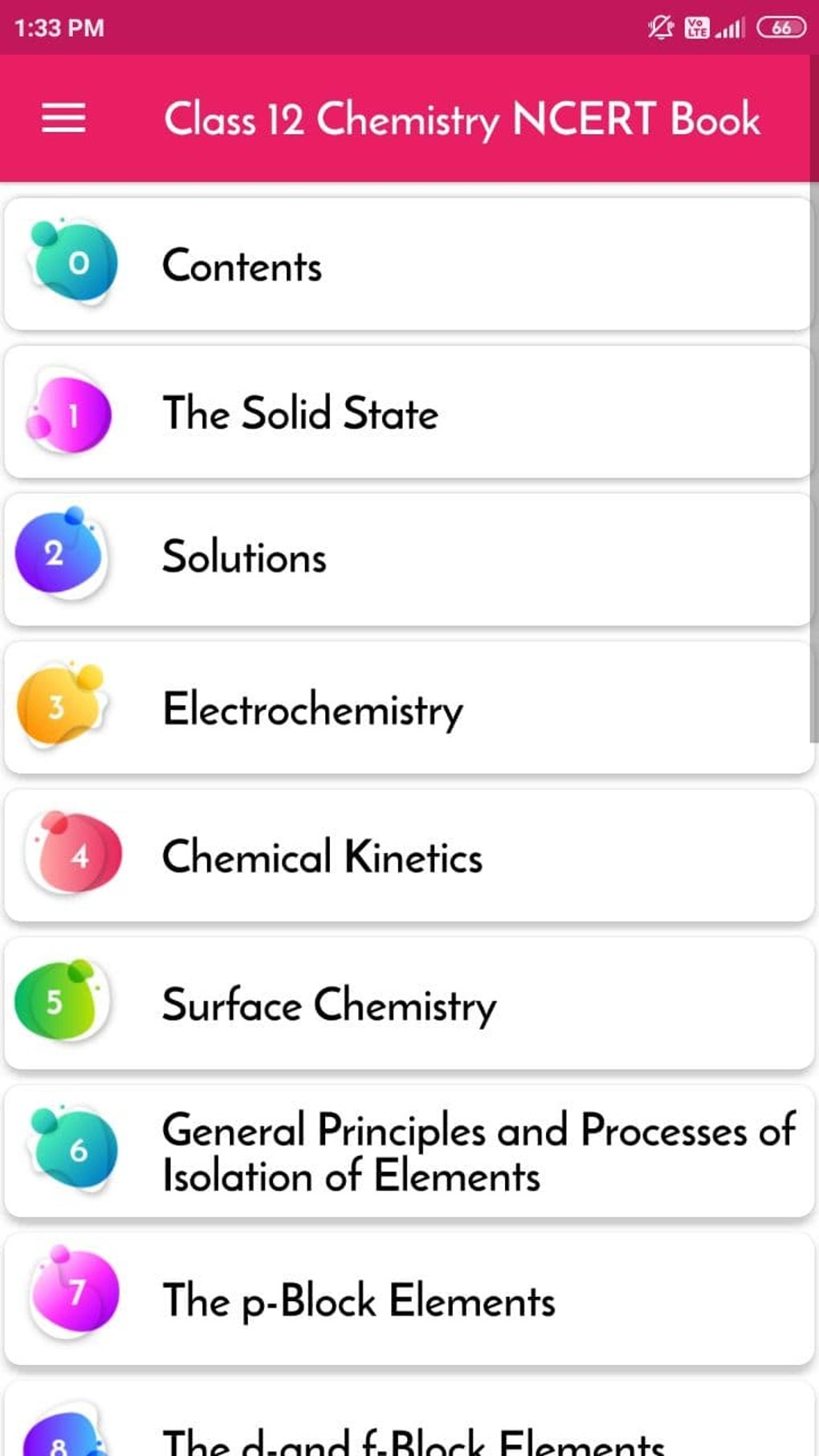 Class 12 Chemistry NCERT Book para Android - Descargar