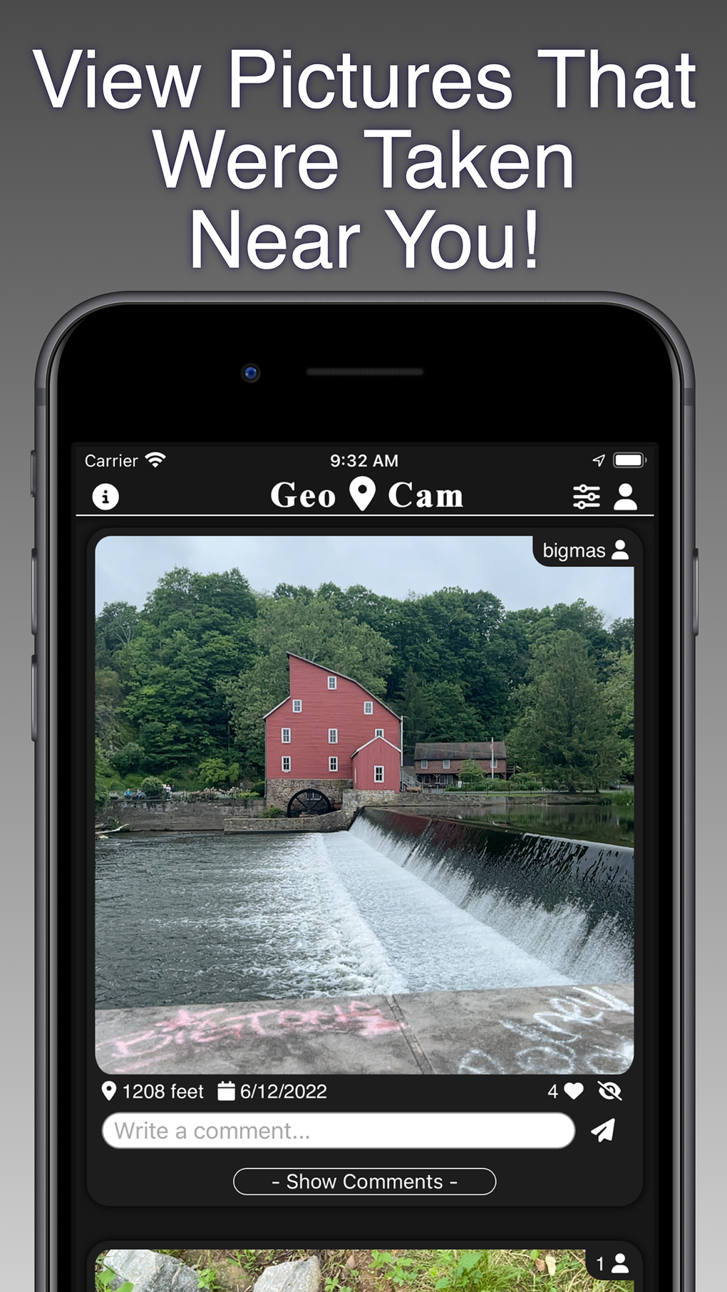 Geo Cam: Photo Sharing for iPhone - Download