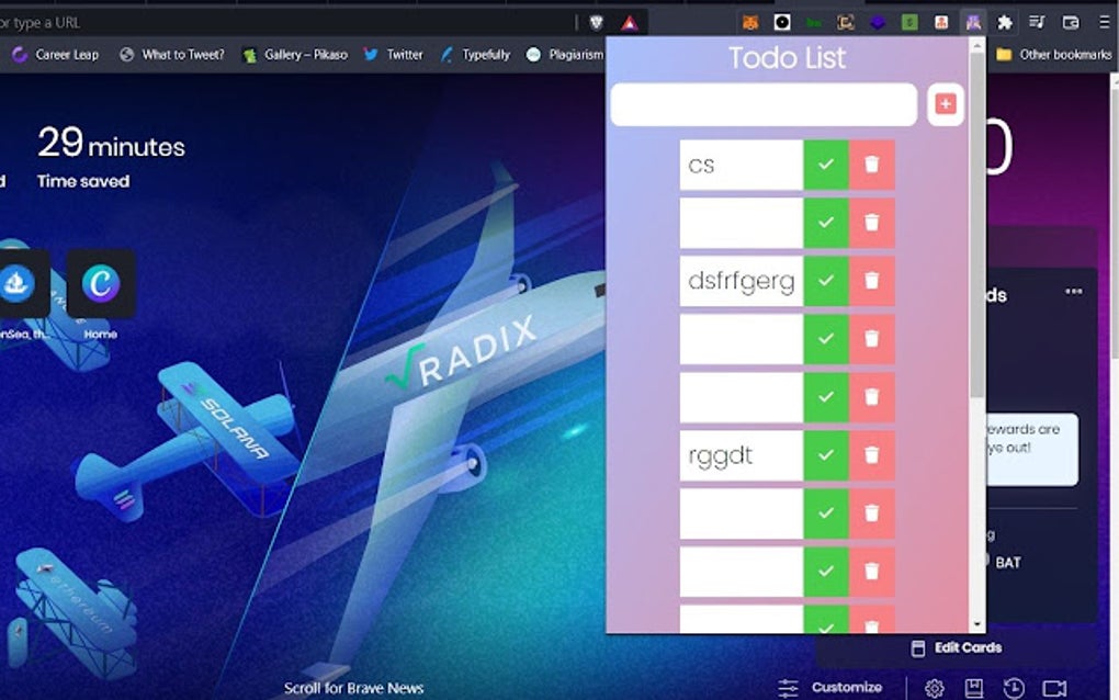 To-do List Google Chrome 용 - 확장 프로그램 다운로드