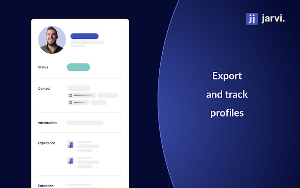 Jarvi - ATS and CRM connected to LinkedIn para Google Chrome - Extensión Descargar