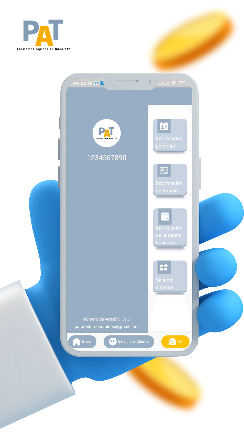 Préstamos rápidos en línea PAT para Android - Download