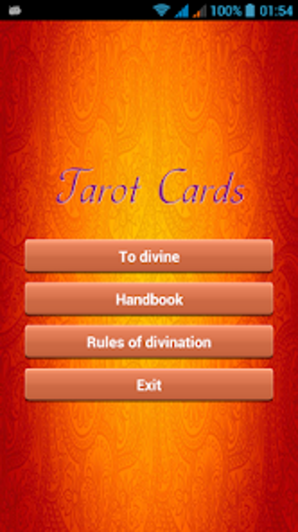 Tarot Cards สำหรับ Android - ดาวน์โหลด