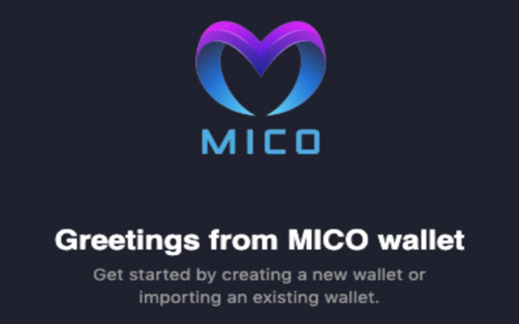 Mico Wallet for Google Chrome - Extension Download