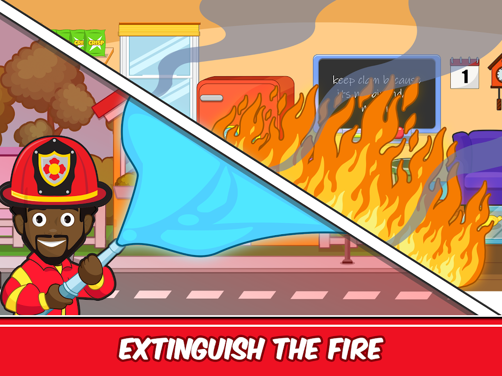 Pretend my Fire Station: Town Firefighter Life APK for Android - Download