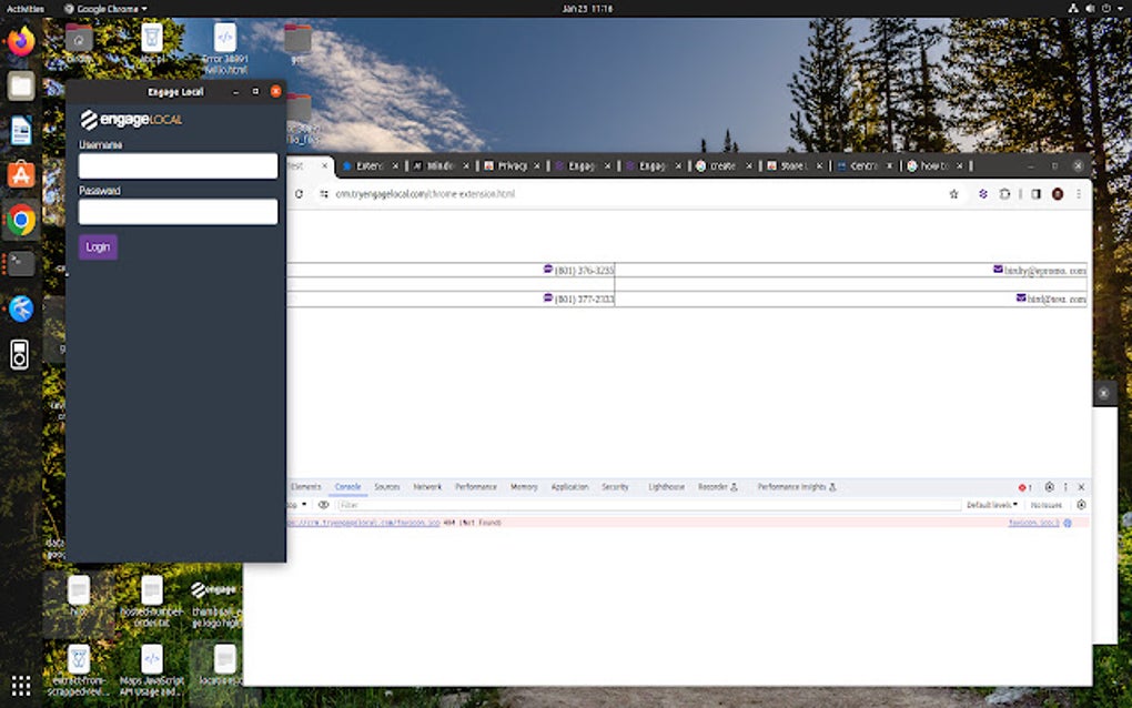 Engage Local Google Chrome için - Eklenti İndir