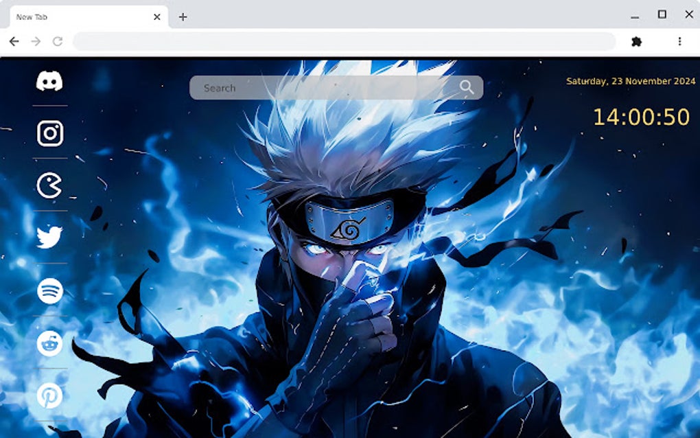 Kakashi Hatake - The Legendary Copy Ninja! Google Chrome 용 - 확장 프로그램 다운로드