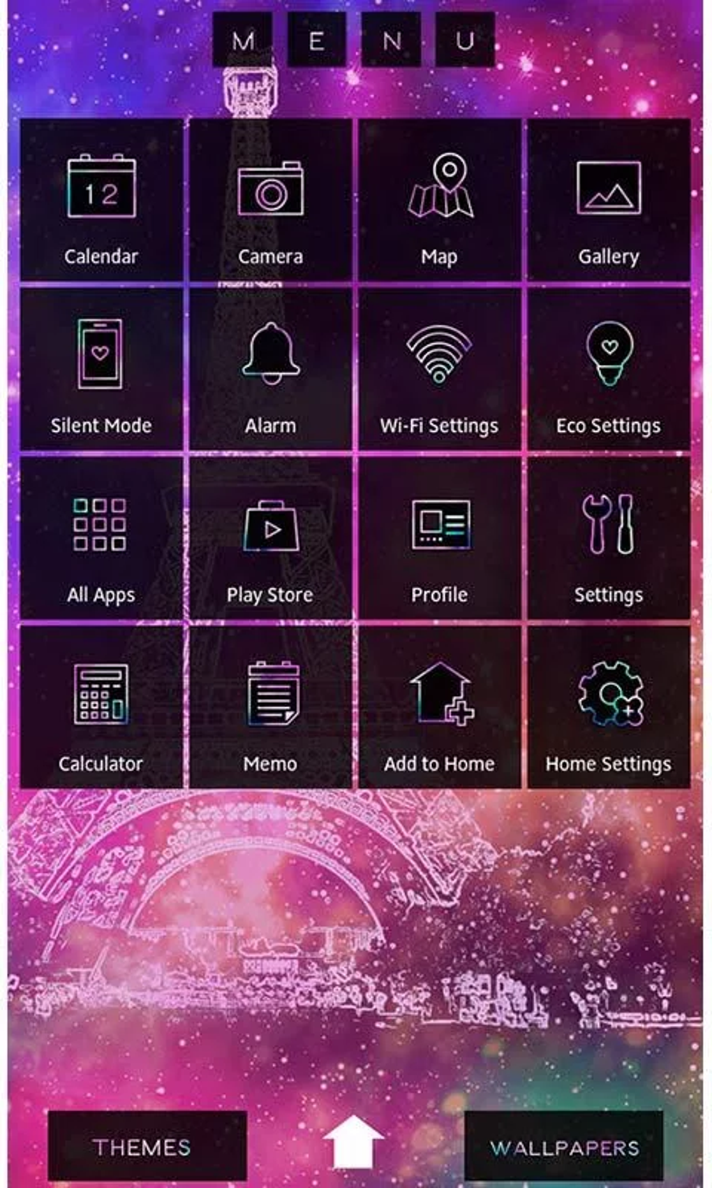 Cool Theme-Space Eiffel- APK for Android - Download