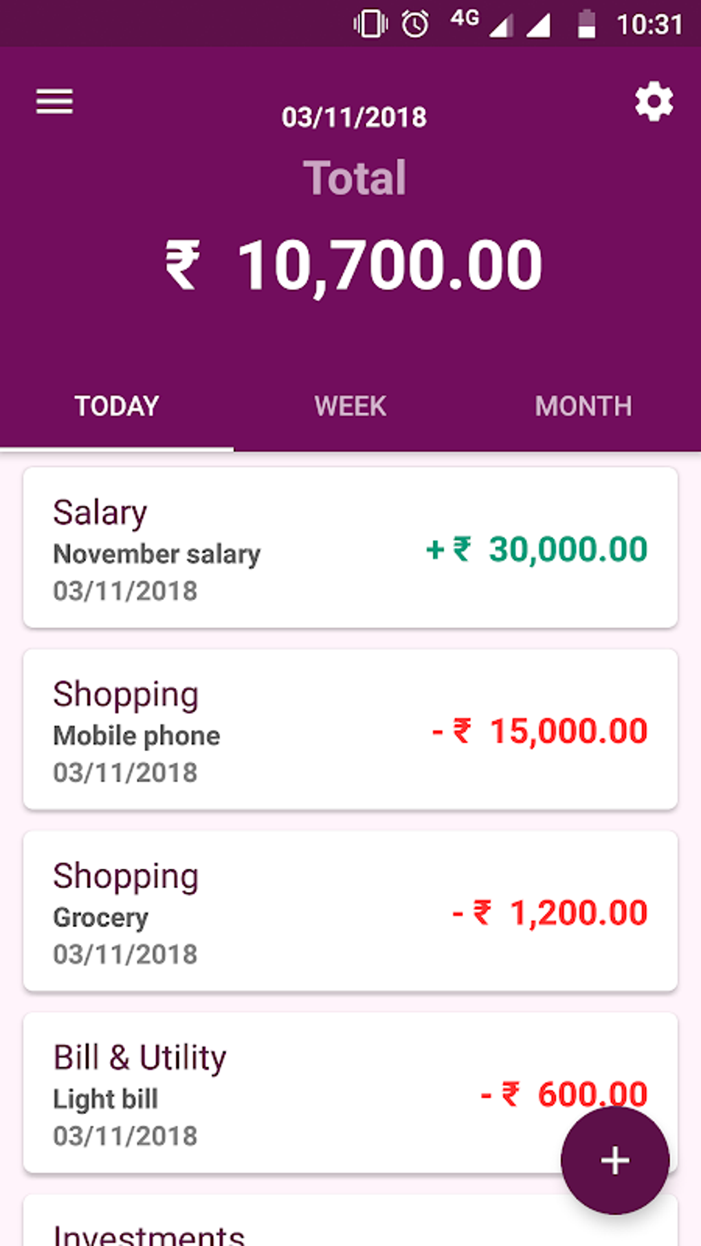 Hisab Kitab(Expense manager) APK for Android - Download