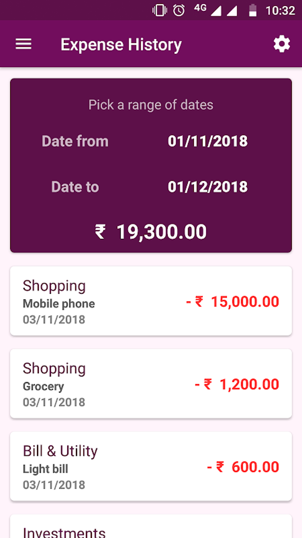 Hisab Kitab(Expense manager) APK para Android - Descargar