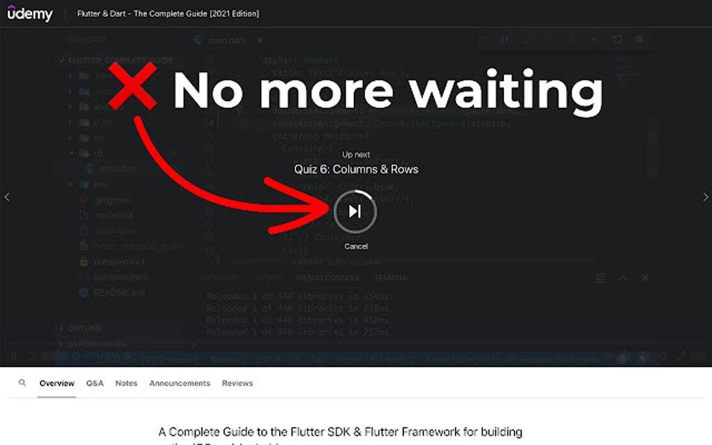 Udemy™ Faster Autoplay Google Chrome 용 - 확장 프로그램 다운로드