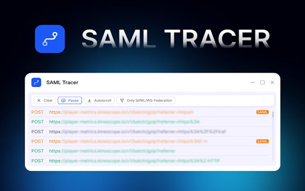 SAML Tracer para Google Chrome - Extensión Descargar