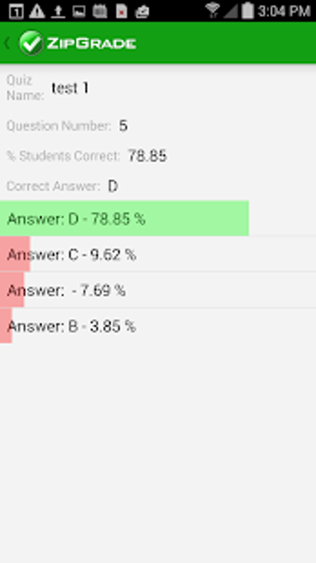 ZipGrade para Android - Descargar