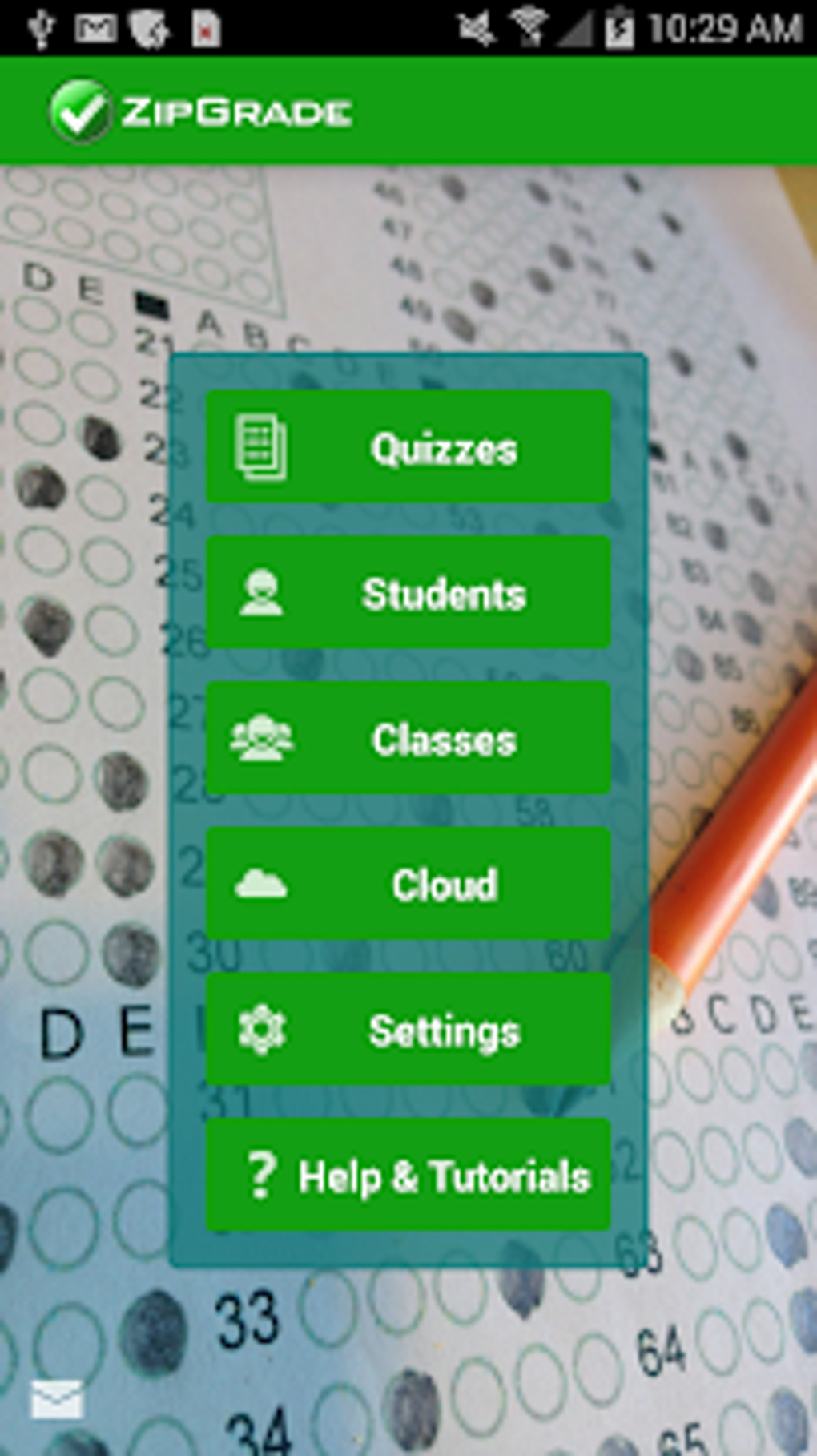 ZipGrade para Android - Descargar