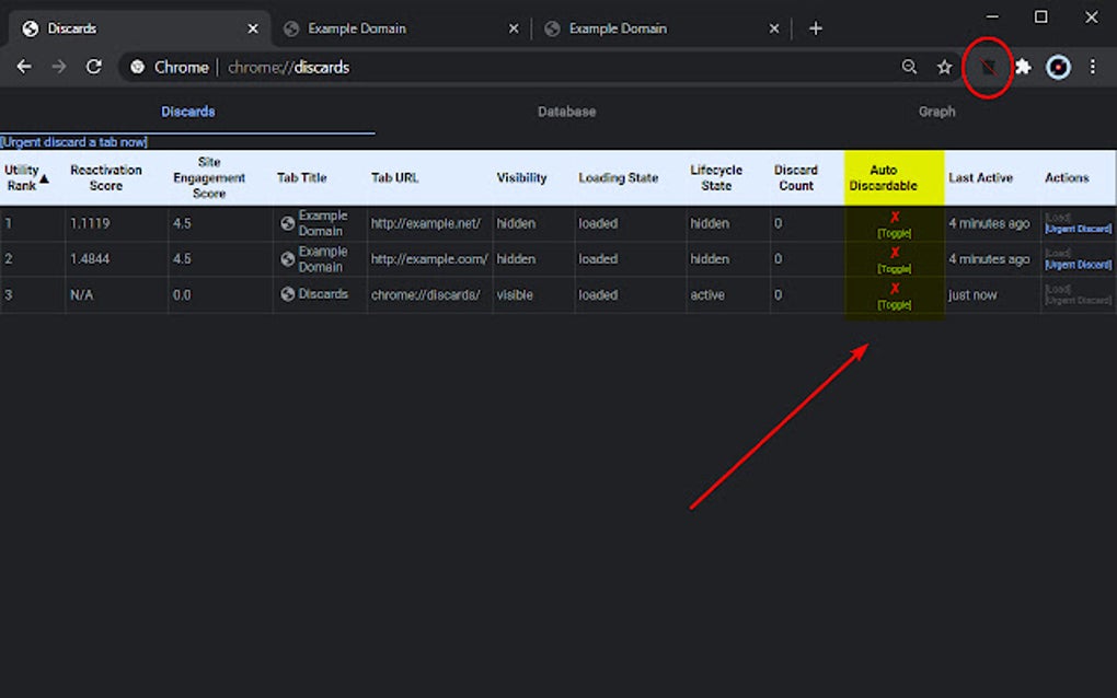 Disable automatic tab discarding for Google Chrome - Extension Download